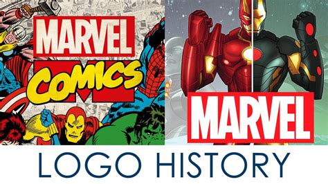 Marvel Comics Logo Symbol History And Evolution Youtube
