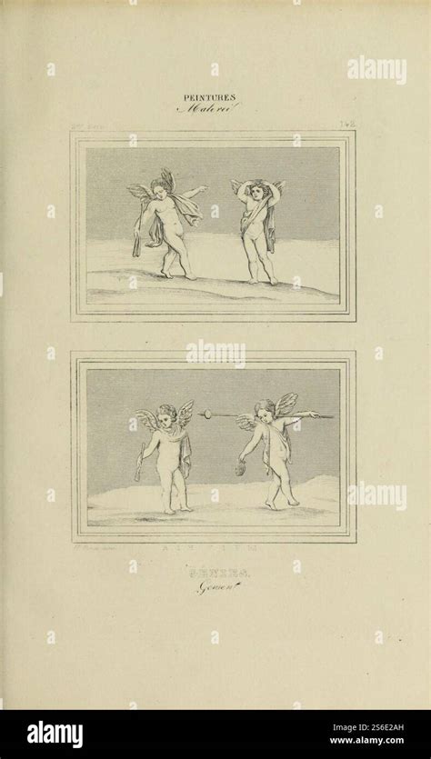 Geniuses Depicted In Roman Frescos Of Pompeii And Herculaneum 1st