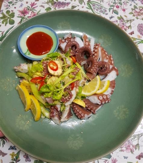 돌 문어 요리 돌문어 손질부터 삶기 문어 초무침 만들기