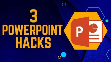 3 Powerpoint Hacks Youtube