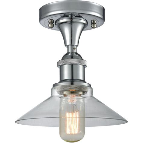Innovations Lighting Disc One Light Semi Flush Mount 10 Inches Wide