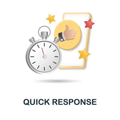 피드백 컬렉션에서 빠른 응답 아이콘 3d 그림 웹 디자인 템플릿 Infographics 등을 위한 크리에이티브 빠른 응답 3d 아이콘 프리미엄 벡터