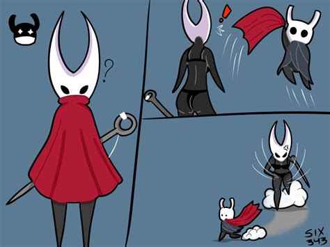Rule 34 Cape Cloak Comic Hollow Knight Hornet Hollow Knight Protagonist Hollow Knight Red