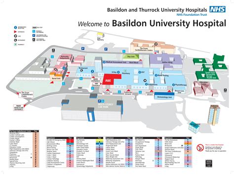 Basildon University Hospital Map 2025 All Maps