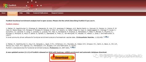 Funrich数据库：一个主要用于基因和蛋白质的功能富集以及相互作用网络分析的独立的软件工具 知乎