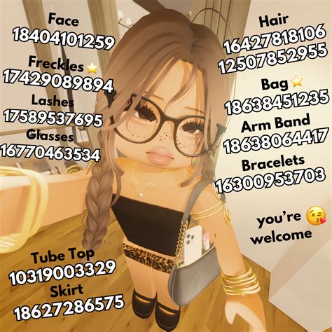 Summer Outfit Roblox Avatar Codes Bloxburg Berry Avenue In 2025