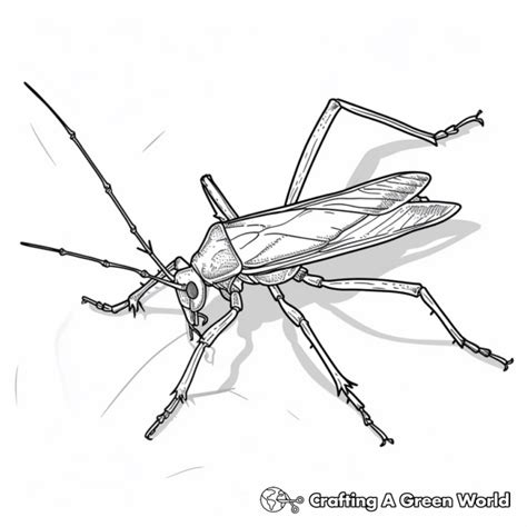 realistic bug coloring pages free and printable