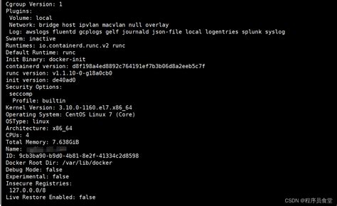 【docker】centos7配置docker镜像加速docker 镜像站 Csdn博客