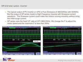Solar Pump Inverter Ppt