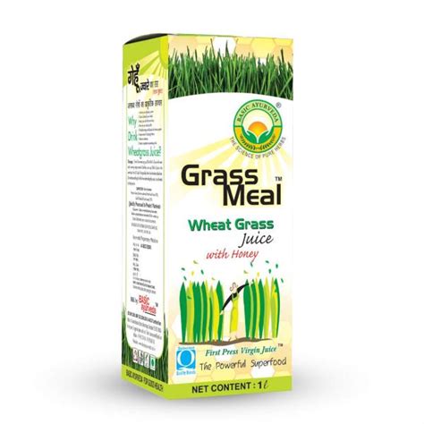 Basic Ayurveda Grass Meal Wheat Grass Juice With Honey 1000ml Jiomart