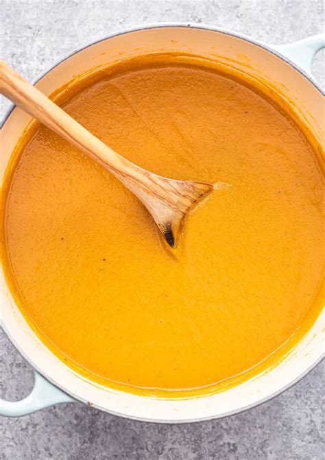 წითელი ოსპის არომატული კრემ სუპი შემოდგომისთვის The Diary