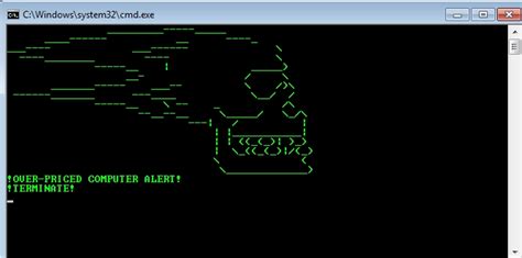 Cmdexe Batch Cmd Closes With Ascii Art Super User