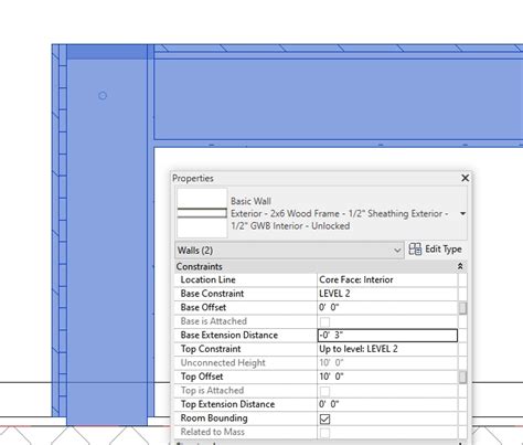 Negative Wall Base Extension And Cleanups Autodesk Community