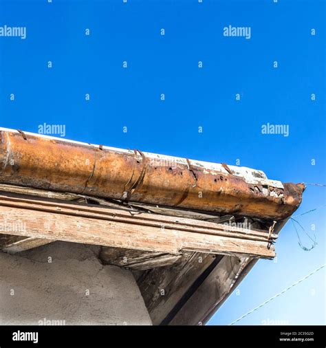 Old Rusted Drainpipe Hi Res Stock Photography And Images Alamy