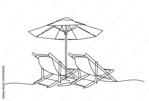 How To Draw A Beach Umbrella