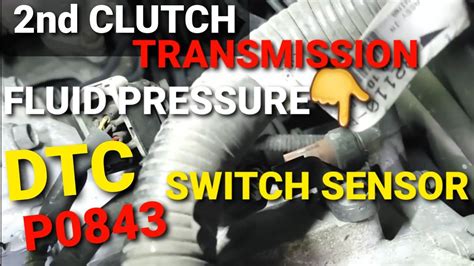 2nd Gear Clutch Transmission Fluid Pressure Sensor Switch Honda Civic