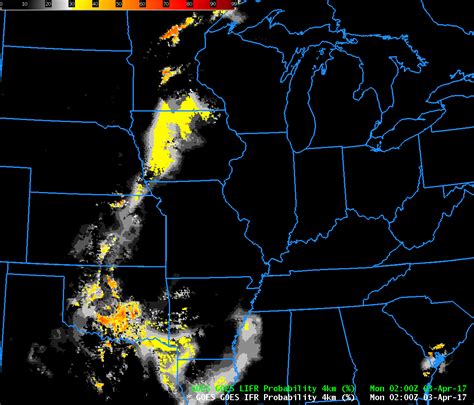 low ifr and ifr conditions over the central united states goes r fog