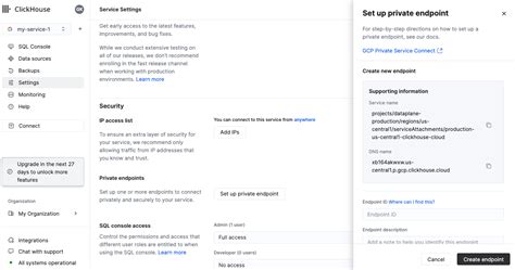 Gcp Private Service Connect Clickhouse Docs