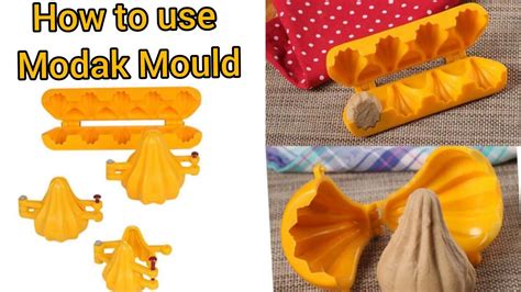 Modak In Mould How To Make Modak In Sacha Youtube