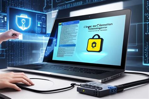 Premium Photo Cyber Security System Data Protection Digital Technology Computer Programmer