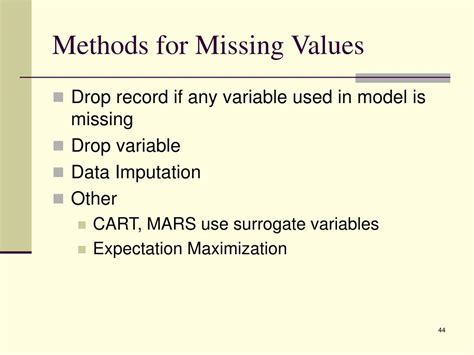 ppt data preparation part 1 exploratory data analysis and data cleaning missing data