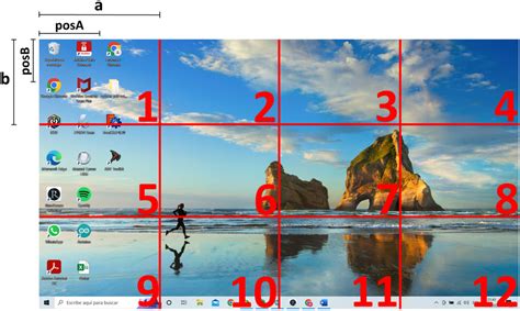 Virtual Segmentation Of The Screen To Facilitate Control Pointer