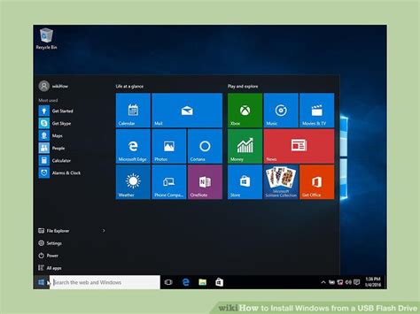 Ways To Install Windows From A USB Flash Drive WikiHow