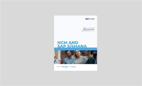 Hxm And Sap S 4hana Benchmark Report Mastering Sap