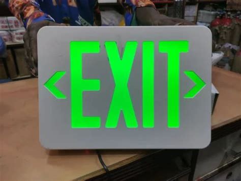 Led Exit Sign Exit Led Sign Board Wholesaler From Guwahati