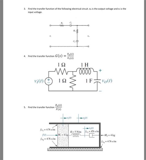 Solved Find The State Space Representation Of The System