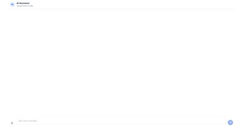 Chat Interface Free React Tailwind Component