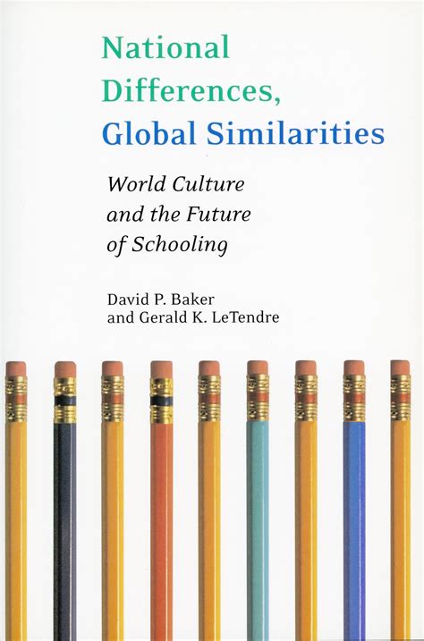 National Differences Global Similarities Stanford University Press