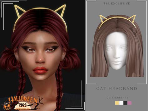 The Sims Resource Halloween Cat Headband