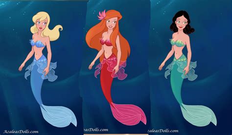 The Powerpuff Girls As Mermaids By Princessugarpie101 On Deviantart