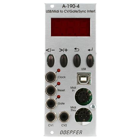 Doepfer A 190 4 USB MIDI To CV Gate Interface 10HP At Gear4music