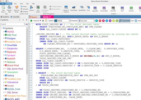 Mastering Derived Tables In Mysql Software Connecting All Databases