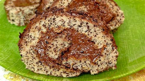 ШОКОЛАДРНЫЙ РУЛЕТ Рецепт бисквитного рулета Как приготовить шоколадный рулет из бисквита