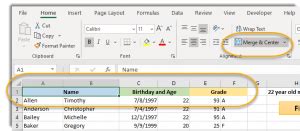 Excel Dont Merge Those Cells Here Is An Alternative Office Bytes
