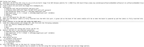 About Imx8mplus Board Tuningext Start The Isp Server Failed Nxp Community