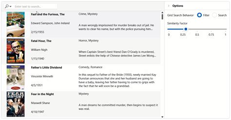 Semantic Search Ai Powered Extension Wpf Controls Devexpress Documentation