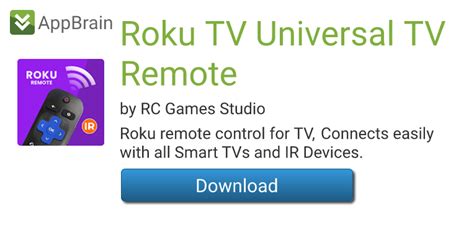 Roku Tv Universal Tv Remote For Android Free App Download