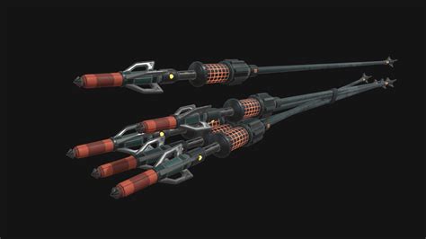 Sci Fi Explosive Arrows Buy Royalty Free 3d Model By Clockwork