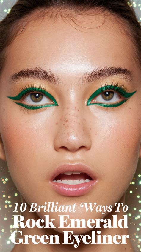 10 Ways To Wear Emerald Green Eyeliner For A Bold St Patricks Day Look