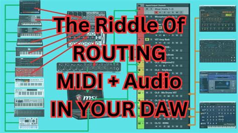 Midi Masterclass How To Route Midi And Audio In Your Daw Explained Youtube