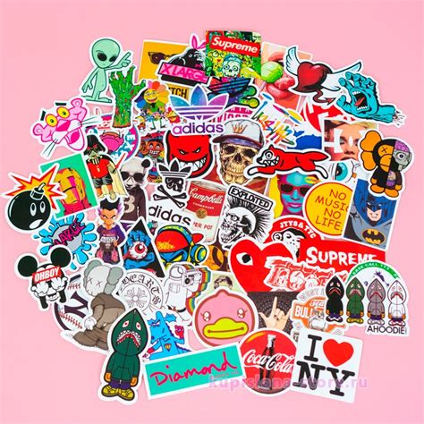 Купить Набор наклеек для стикербомбинга «brand And Cartoon в Москве по низким ценам Доставка