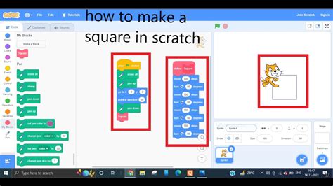 How To Make Square In Scratch Youtube