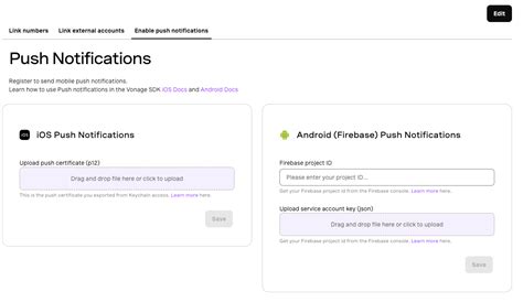 Push Notifications In Android Vonage Client Sdk Documentation