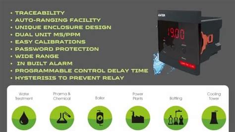 Aster Ci550 Tds Conductivity Indicator For Industrial At ₹ 4000piece