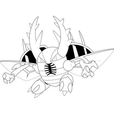 Coloring Page Pokémon Mega Pinsir Pokémon Beginning With M Free Printable Coloring Pages