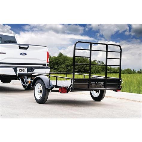 Pickup Truck Flatbed Trailer